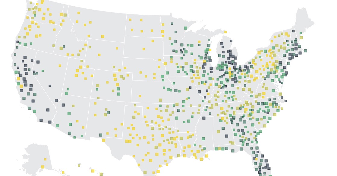 The Rural Blog: Map shows changes in home values since 2004