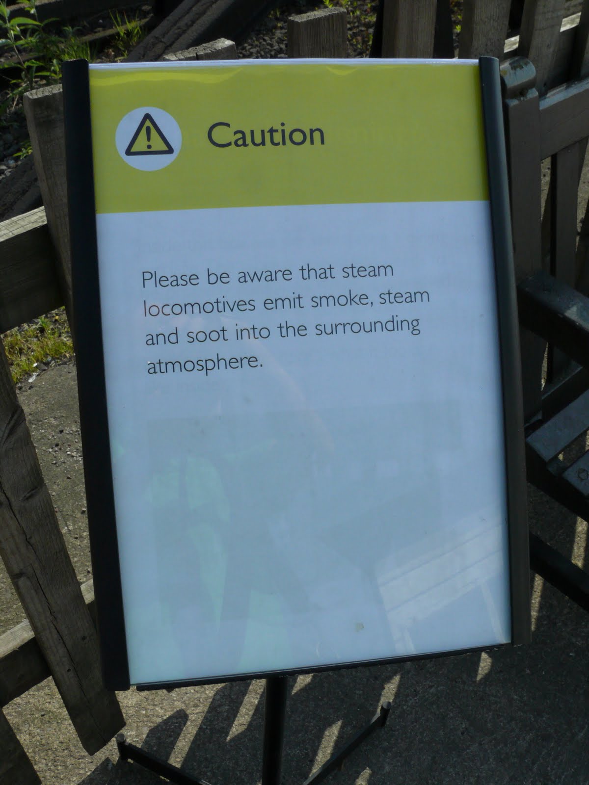 Railway Eye - the railway blog: Pointless signs - National Railway Museum