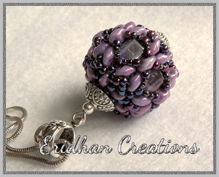 Eridhan Creations - Beading Tutorials: beaded sphere