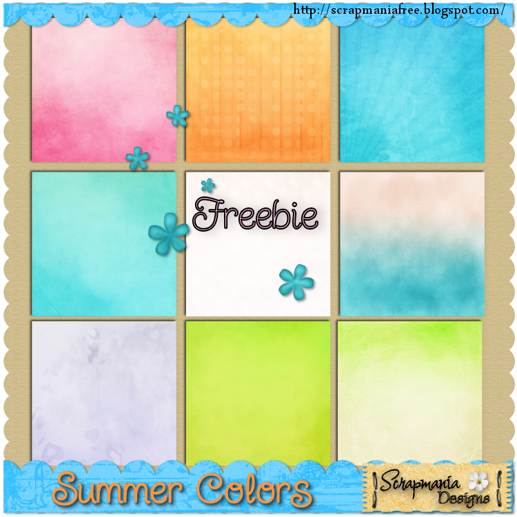 Barbietch: Scrapkit **Summer Colors Freebie