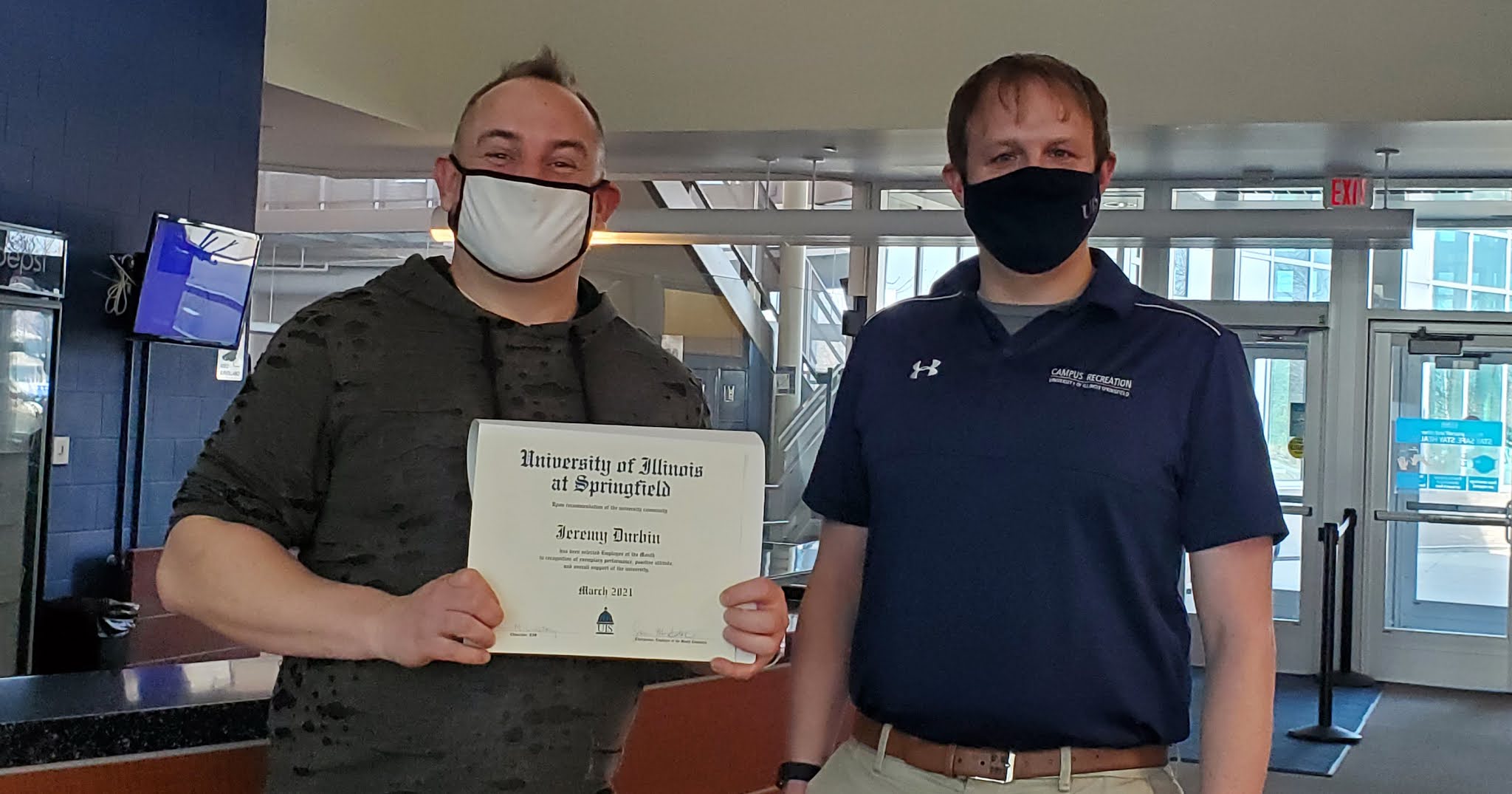 UIS Employee of the Month: Jeremy Durbin named the UIS Employee of the ...