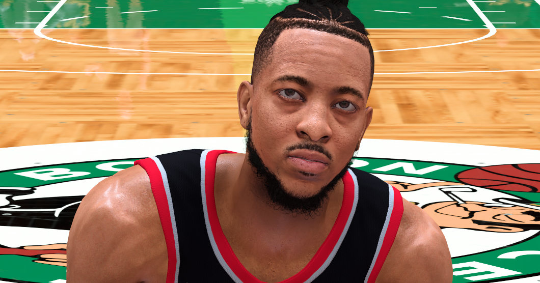 CJ McCollum Cyberface, Hair and Body Model by MonkeymanJSV [FOR 2K20]