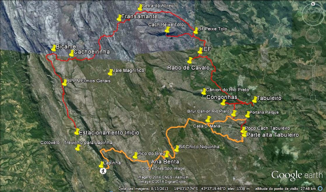 Lapinha a Tabuleiro pela Rota Norte: uma imersão no Mundo Espinhaço