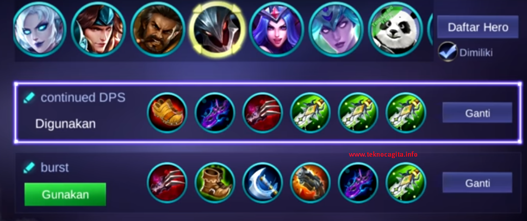 Build Item Hero Argus Full Damage Di Mobile Legends