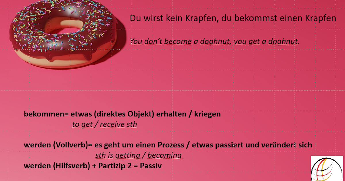 Was ist richtig: bekommen oder werden