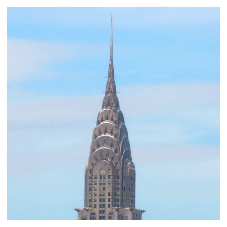 Pigeon Post: Snowy Chrysler Building...