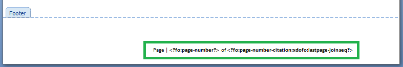 Printing Page Numbers in RTF Template [Oracle BI Publisher]