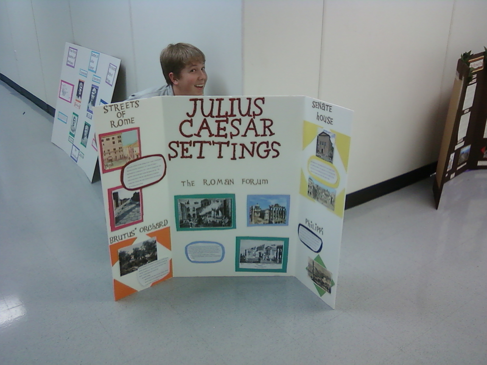 Abby McCormick's Blog: My Julius Caesar English Tri-fold Project