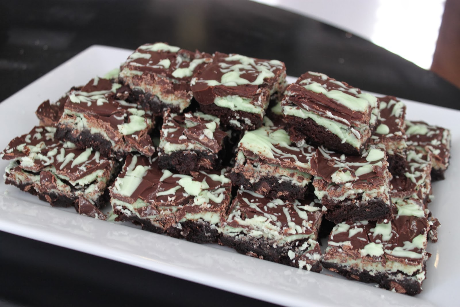 The Smitten Mintons: Merry Mint Brownies
