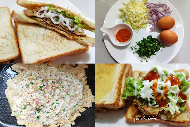 Resipi Roti Telur Kepit Yang Simple, Mudah Dan Sedap Dimakan. Confirm ...