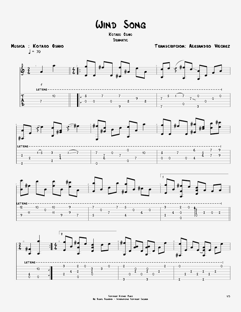 Wind Tab Music at Noah Stretch blog