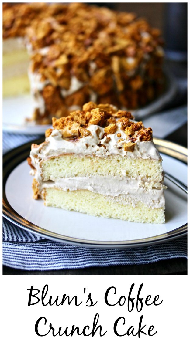 Blum's Coffee Crunch Cake | Karen's Kitchen Stories