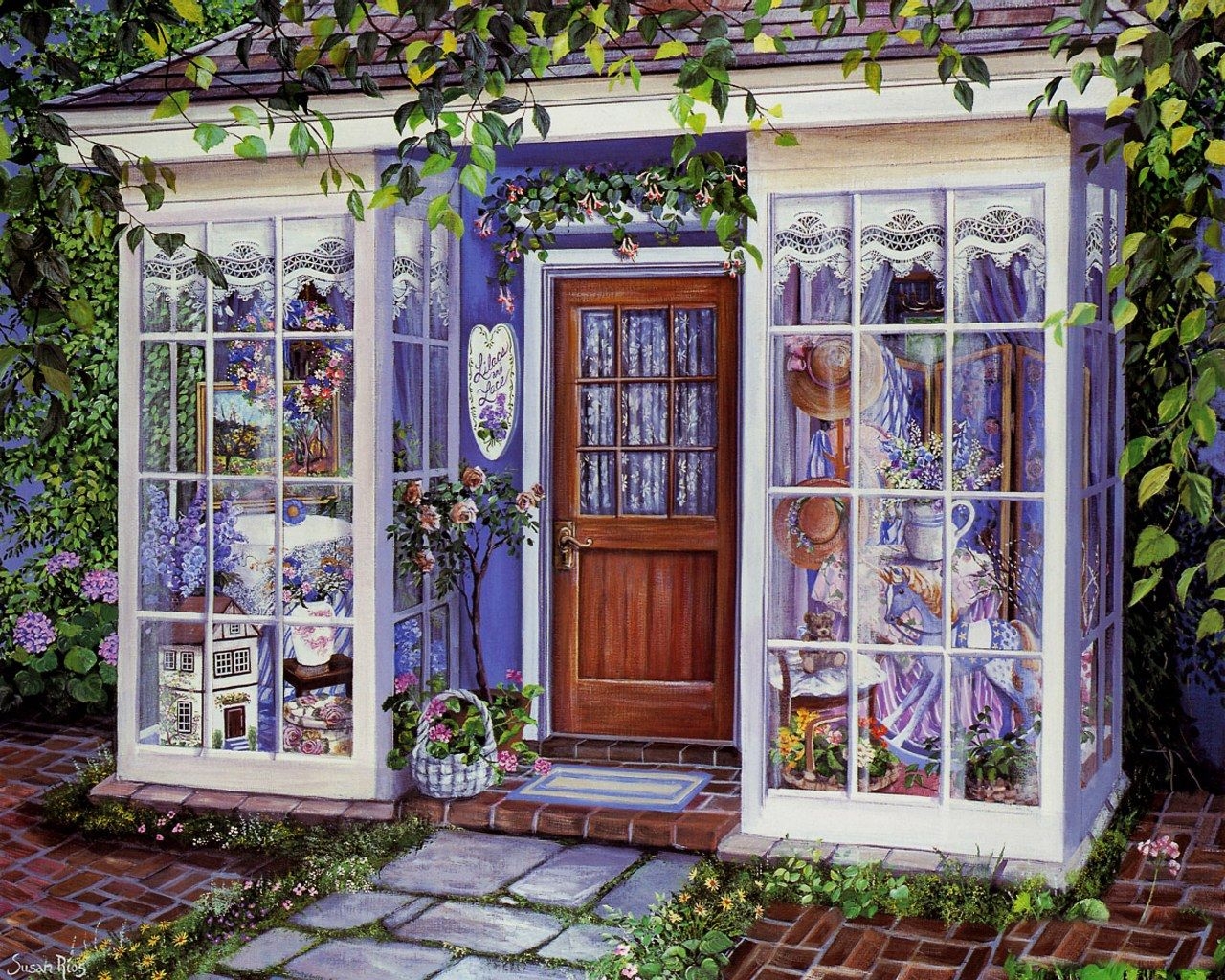 Susan Rios, 1950 | Romantic designer | FineArt