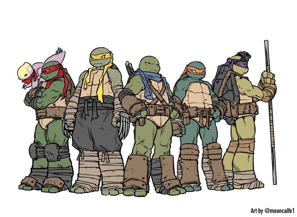 Introducing JENNIKA: The 5th New Teenage Mutant Ninja Turtle!