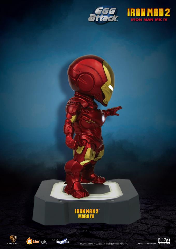 toyhaven: Pre-order Kids Logic Egg Attack Iron Man Mark IV armor suit ...