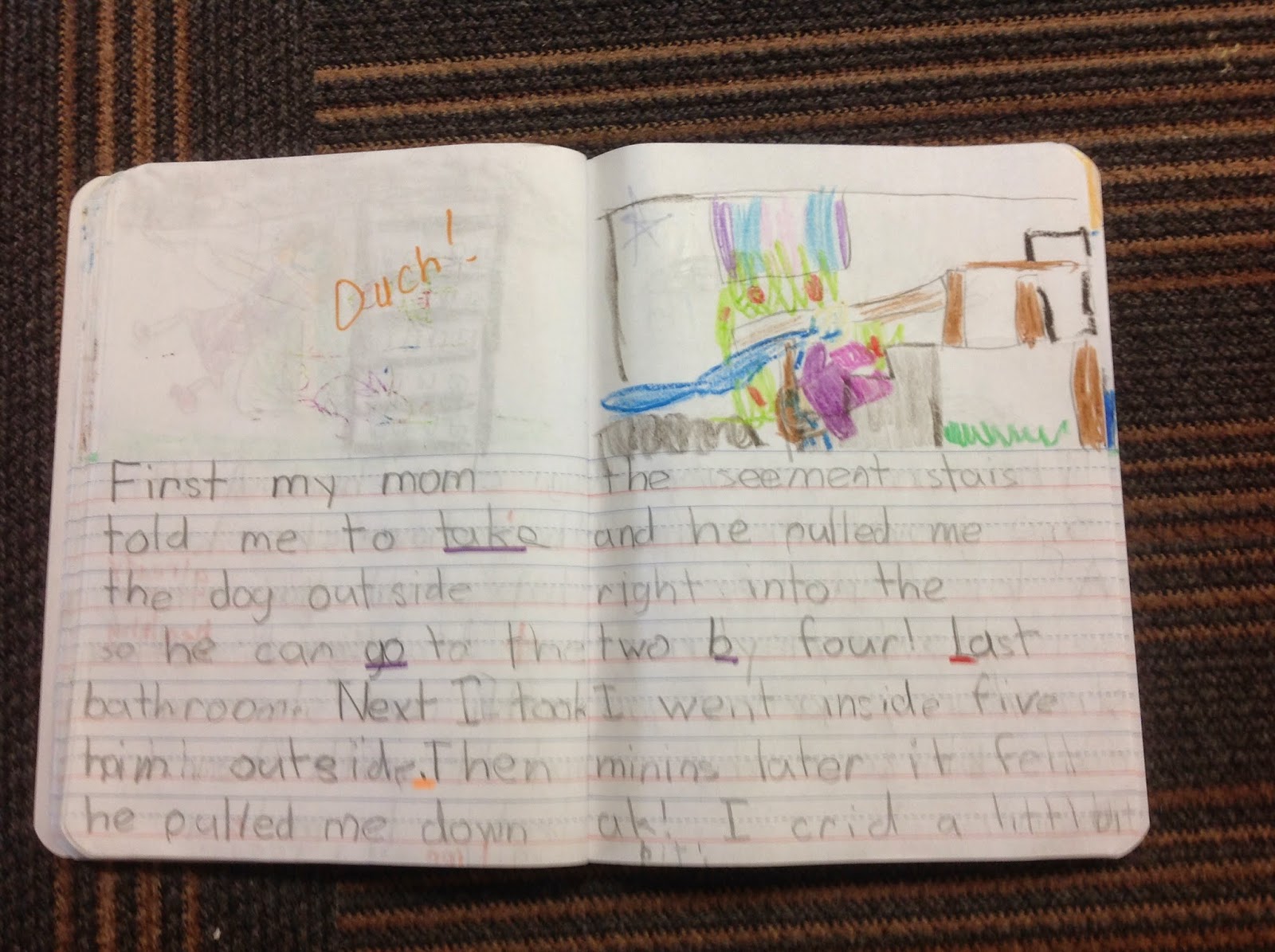 My Ouch Story Printable - Printable Word Searches