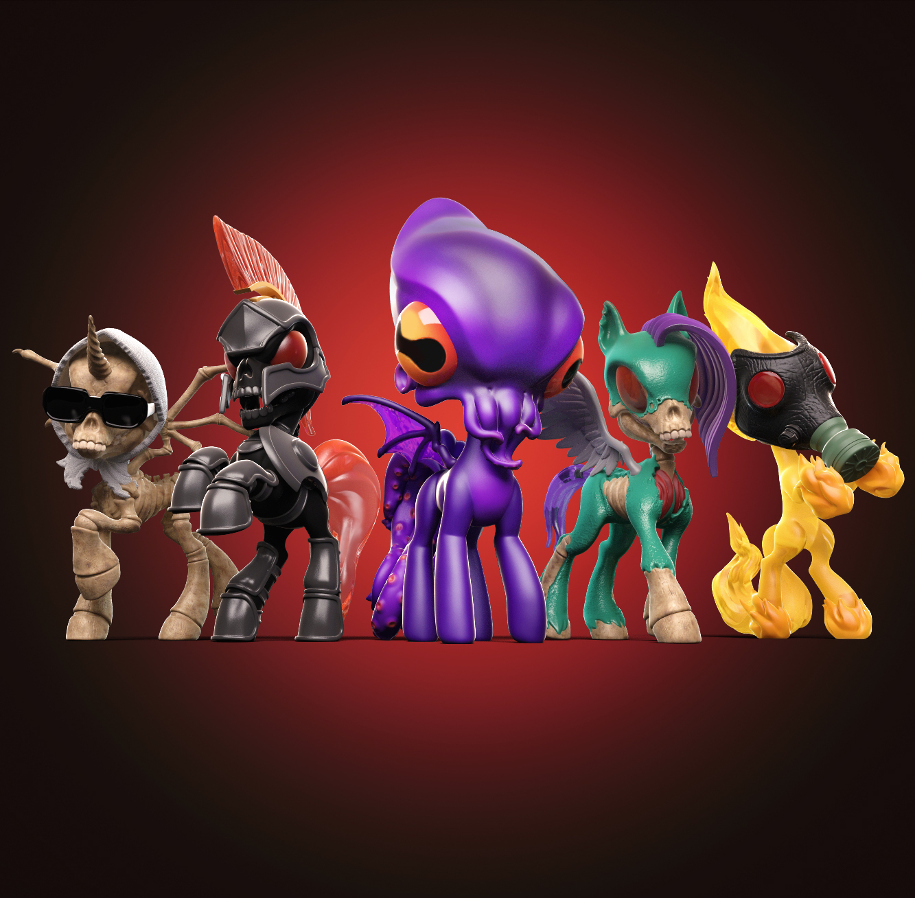 Equestria Daily - MLP Stuff!: Apocalypse Ponies Detailed from Toy Fair ...