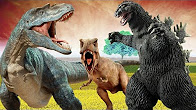 Dinosaurs Vs Godzilla Finger Family Dinosaurs Finger Family Songs ...