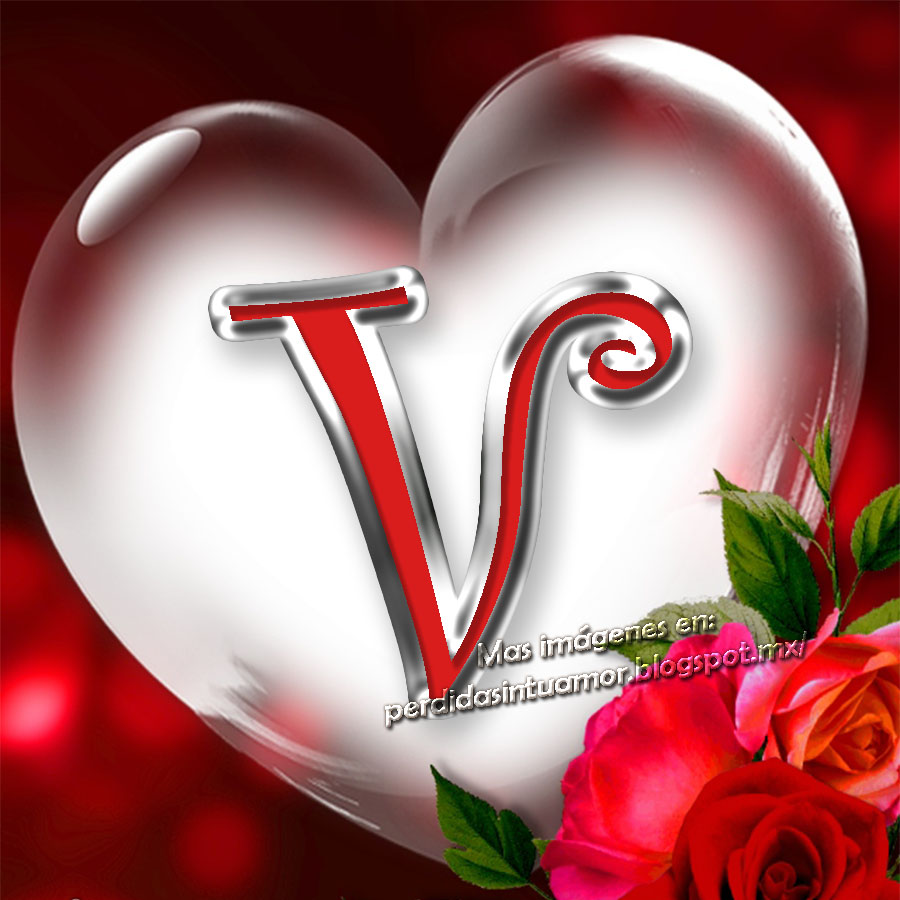 INICIALES Y NOMBRES PARA TI: TU INICIAL EN UN HERMOSO CORAZON