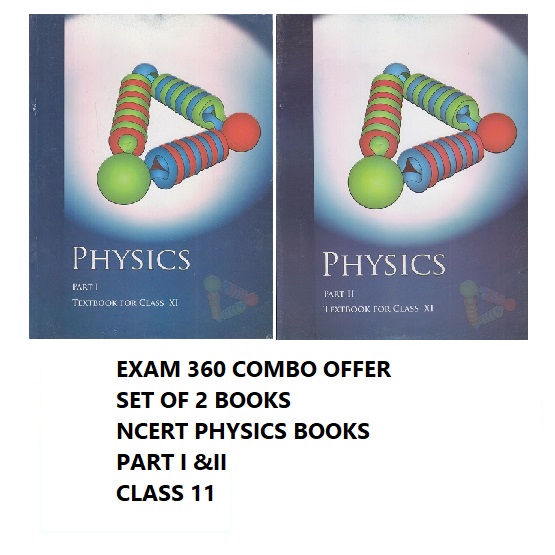 NCERT Combo Physics - Part I & II : Set of 2 Textbooks for Class 11 ...
