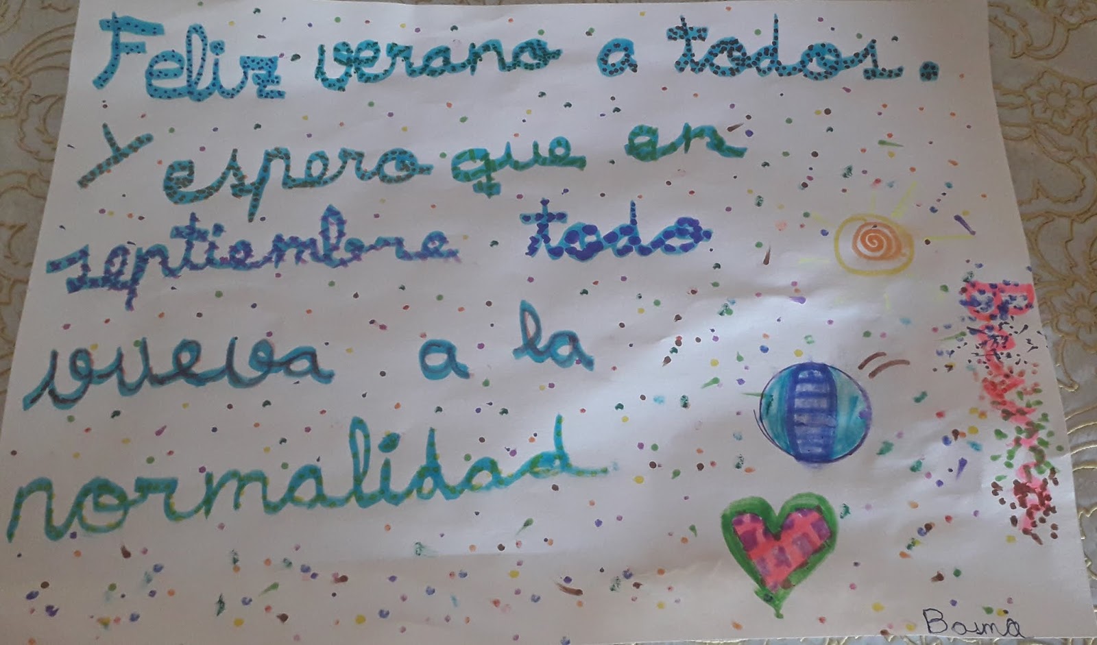 El estuche de las ideas: Nuestros mensaje de despedida con la técnica ...