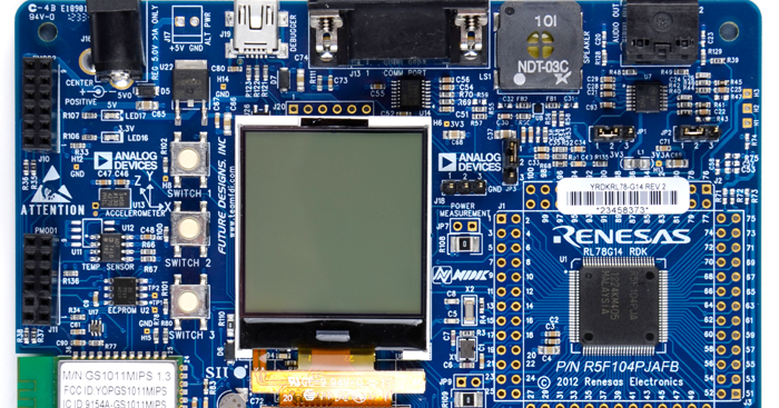 YRDKRL78G14 Renesas Demonstration Kit RL78/G14