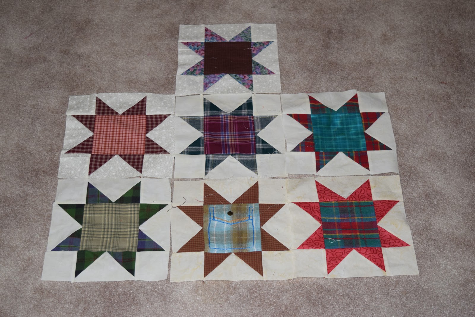JulieKQuilts: Dear Jane update