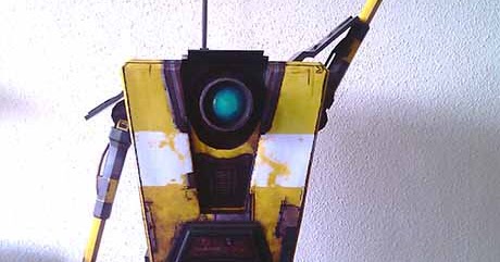 Borderlands: CL4P-TP Paper Model | Paperized Crafts