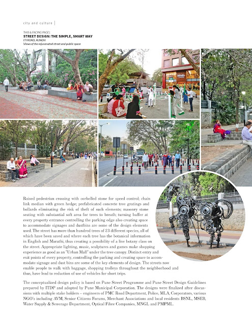 Prasanna Desai Architects: Pune Smart City : Street Redesign Project