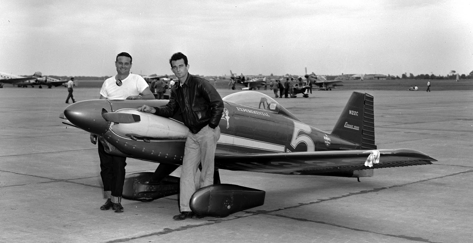 Just A Car Guy: on the trailer is a late 1940s midget racer airplane ...