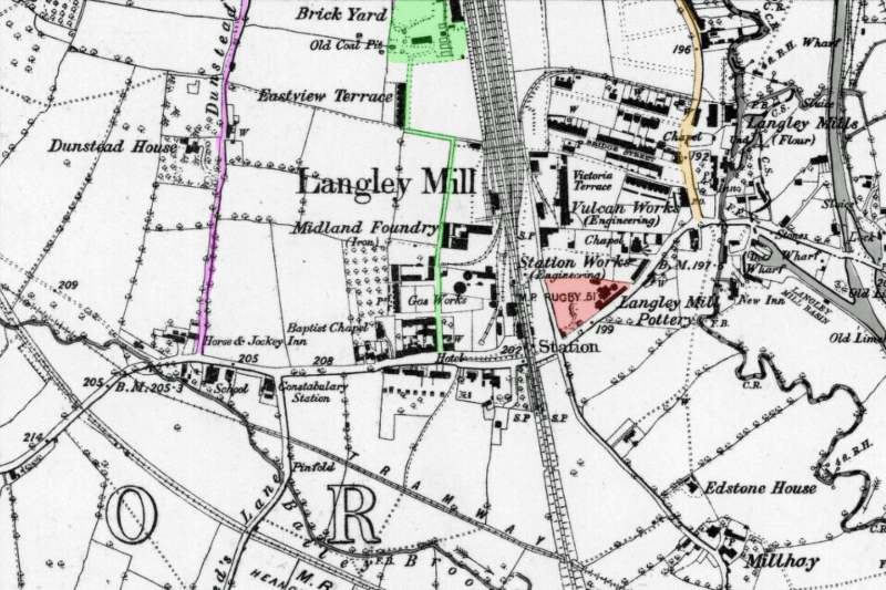 East Midlands Named Bricks : Heanor, Langley Mill. Sandiacre, Shipley ...