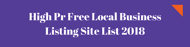 High Pr Free Local Business Listing Site List [2018] ~ Avemfly Technology