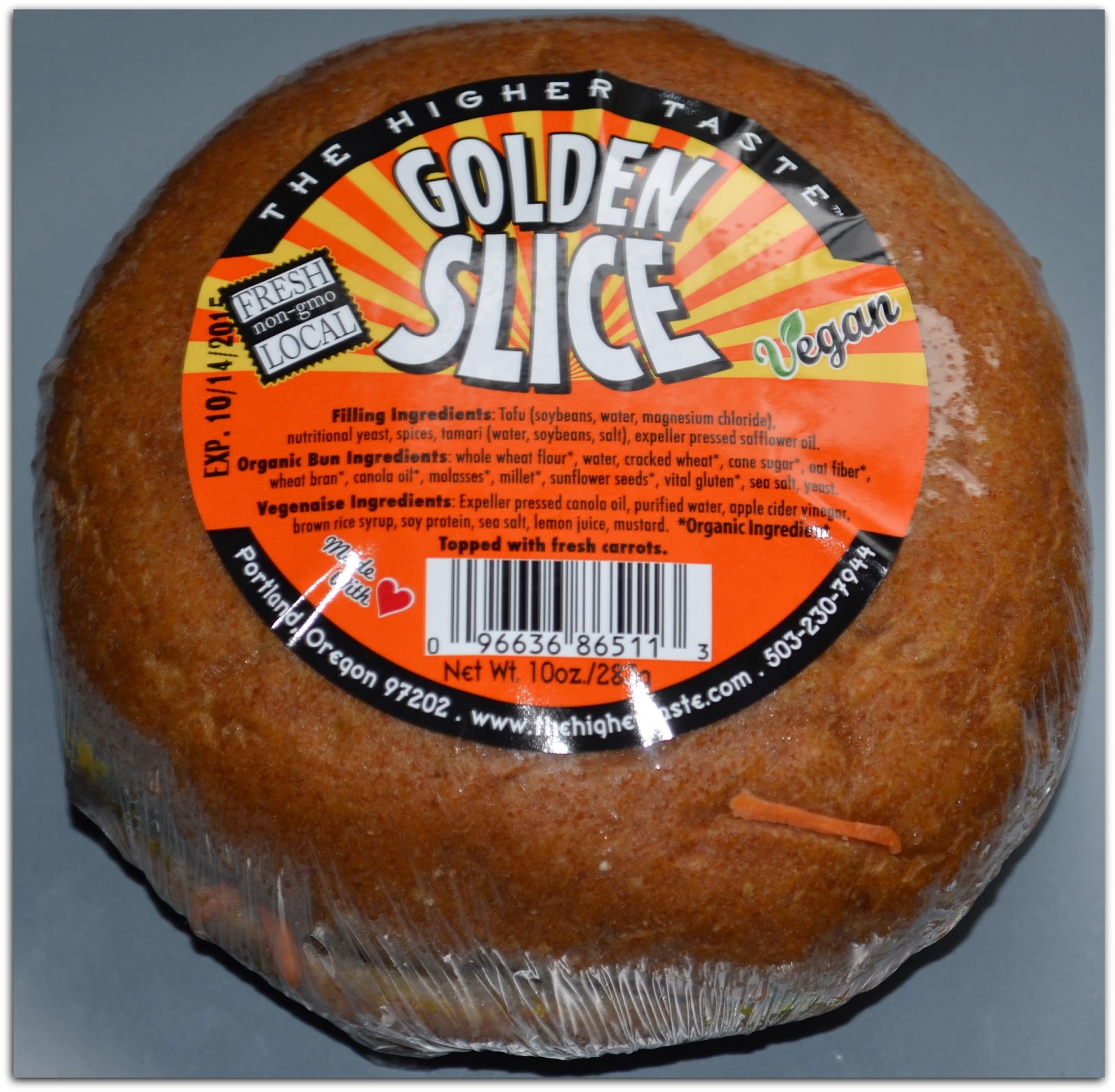 With Kale on Top!: The Higher Taste - Golden Slice