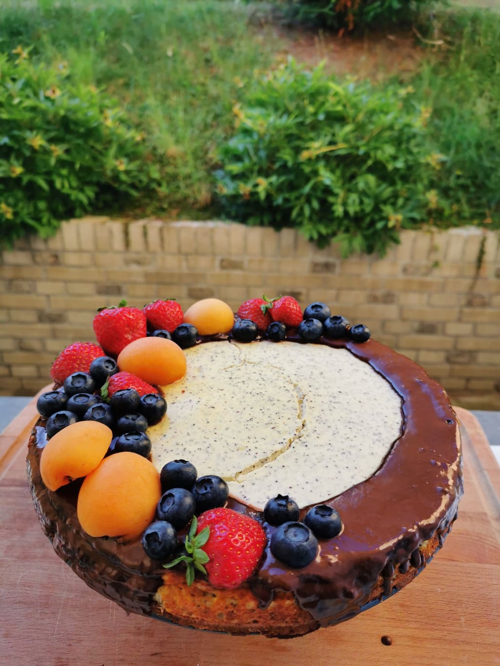 Makový cheesecake