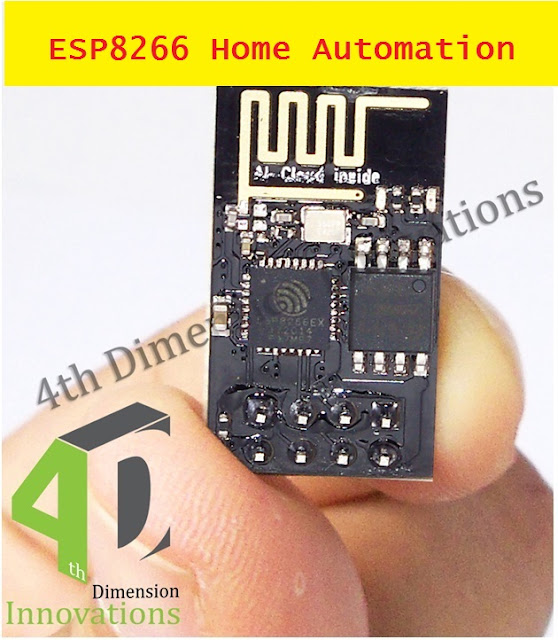 Home Automation Using ESP8266 Wi-Fi Module