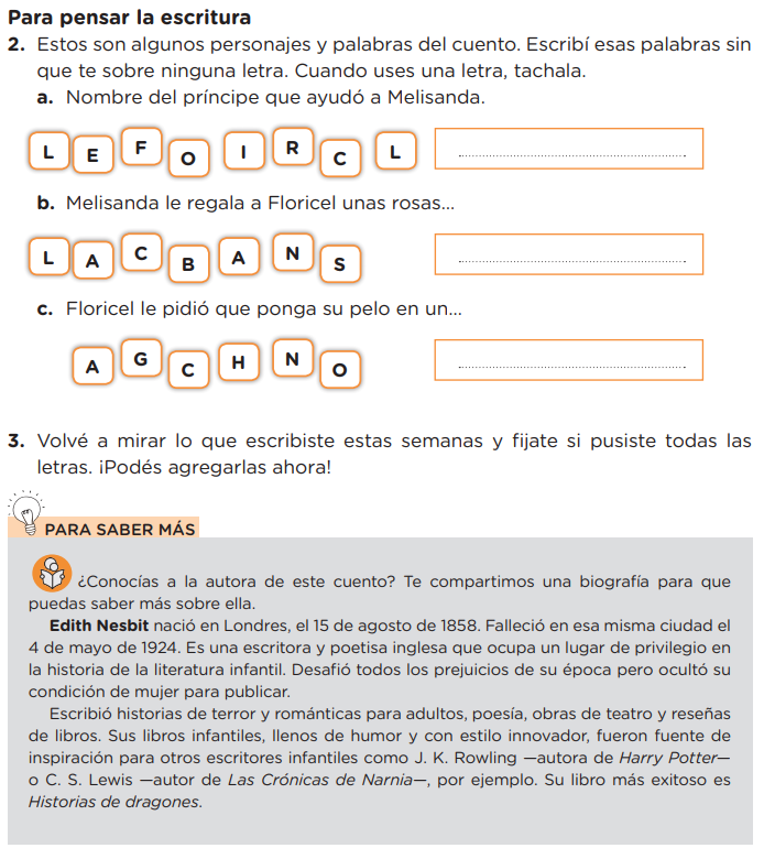Tercer Grado: Prácticas del lenguaje