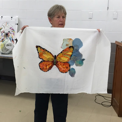 Quilt Vine: Collage Quilt Workshop