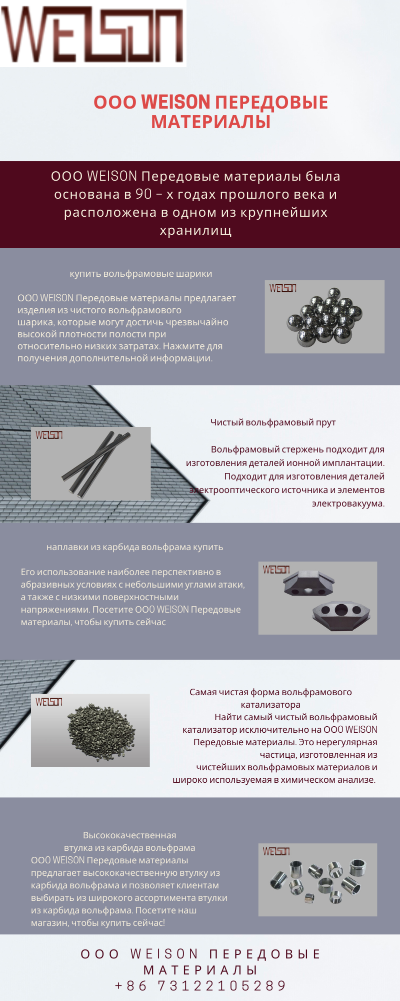 Высокое качество карбид вольфрама