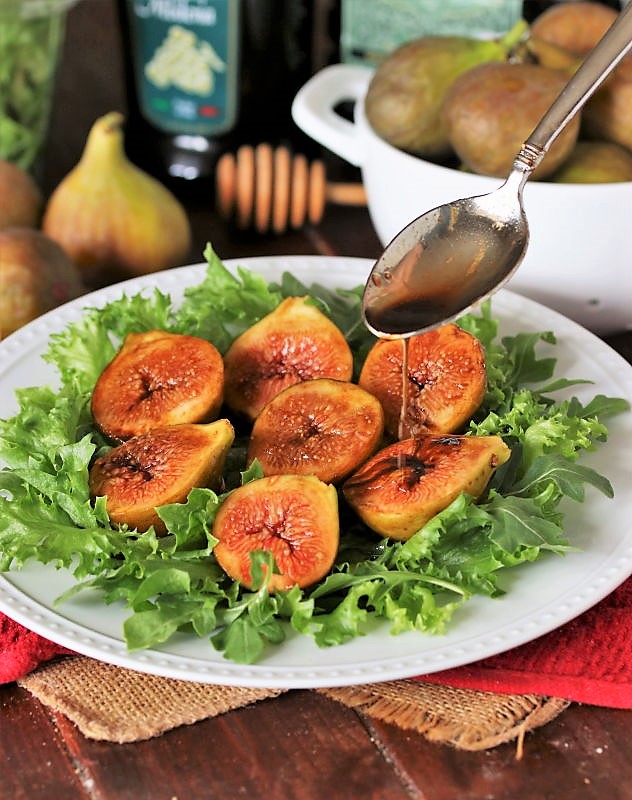 Marinated Fig Salad | The Kitchen is My Playground