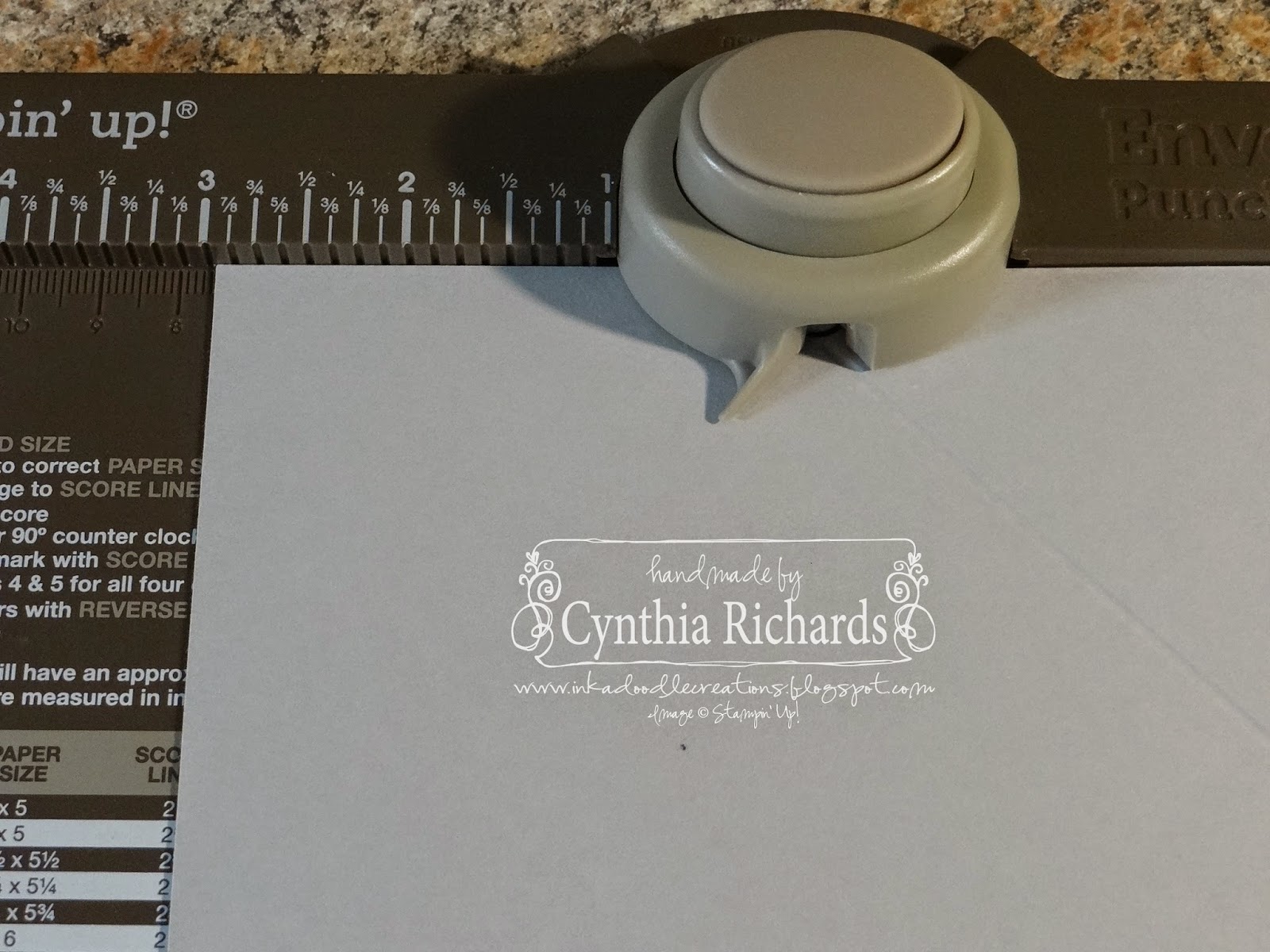 Stylin' Stampin' INKspiration: Festive Flurry Note Card Holder with ...