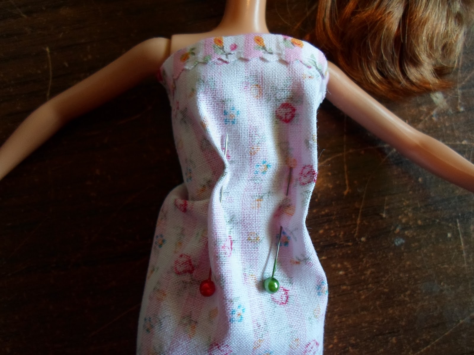 Happier Than A Pig In Mud: Strapless Barbie Dress with or without Apron ...