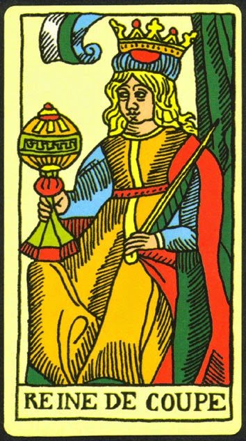 pepotaweb: ¿Que nos dice la reina de Copas en una consulta de Tarot?