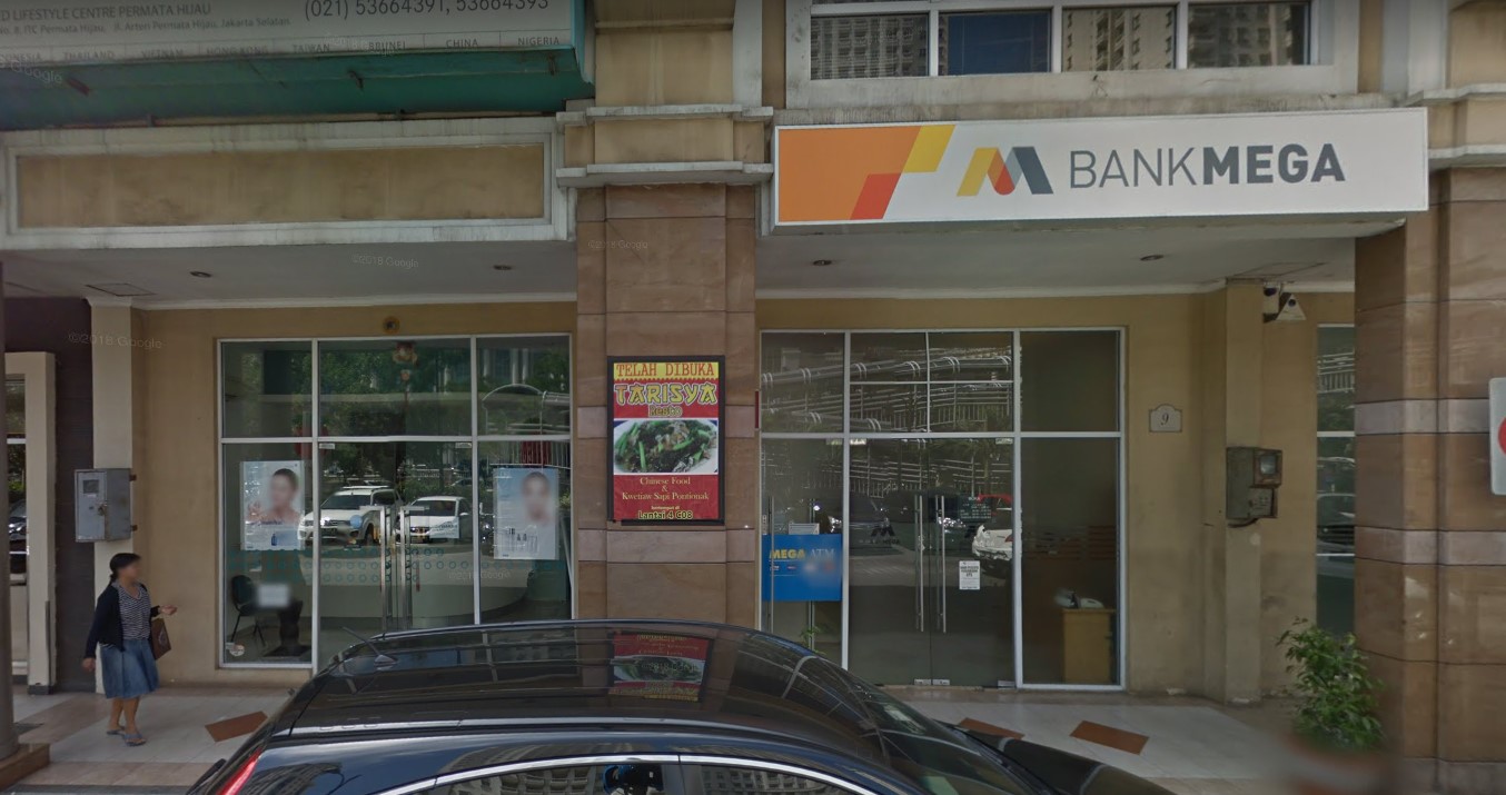 Alamat Kantor Bank MEGA KCP Permata Hijau Jakarta Selatan - Alamat Kantor Bank
