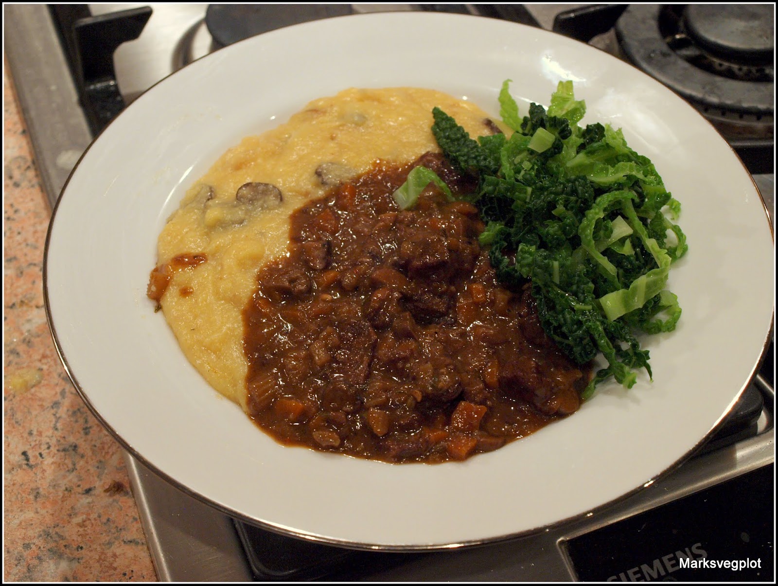 Mark's Veg Plot: Venison ragu with polenta