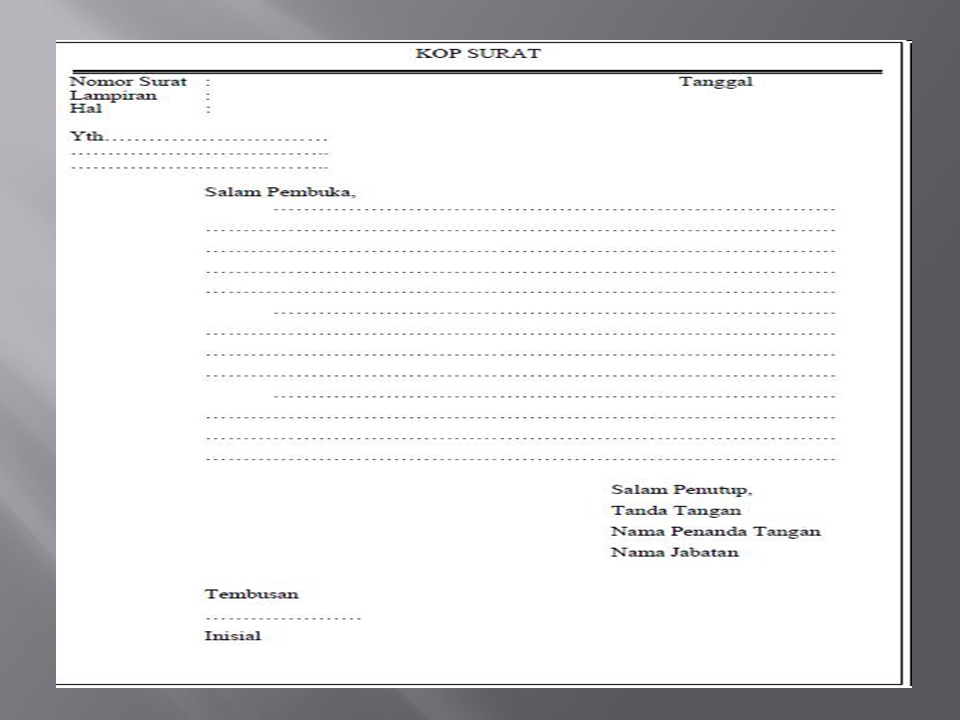 Surat Bagian 1 (Pengertian, Fungsi, dan Bentuk-Bentuk Surat) | BELAJAR ...