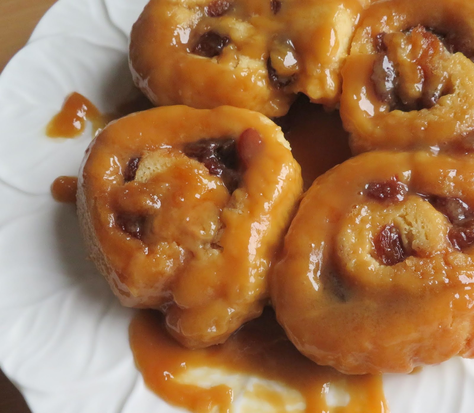 Butter Rum & Raisin Hot Rolls | The English Kitchen