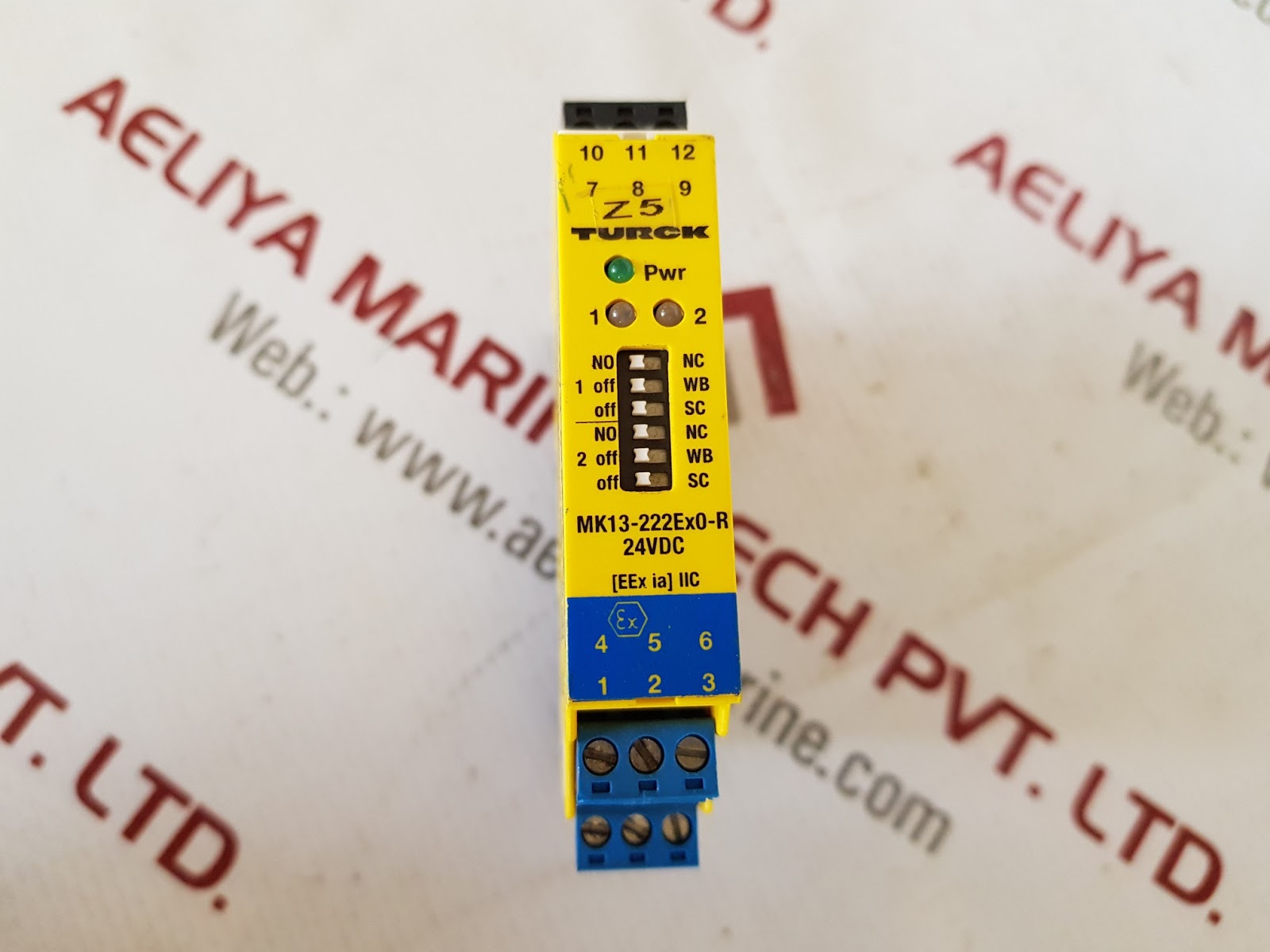 TURCK MK13-222EX0-R SWITCHING AMPLIFIER - Aeliya Marine