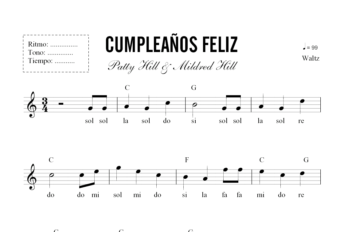 PARTITURAS SENCILLAS: PARTITURAS FACILES
