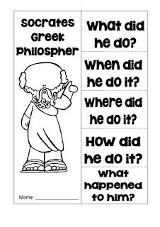 The Paper Maid: Socrates Writing Packet