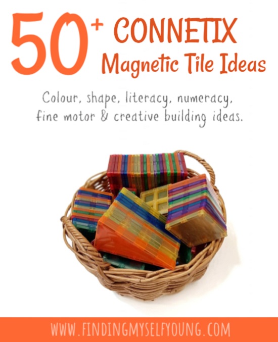 50+ Connetix Magnetic Tile Play Ideas | Finding Myself Young